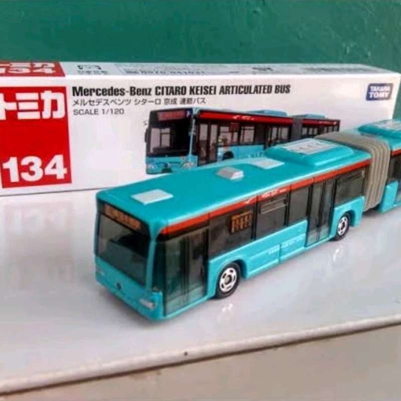 Jual TOMICA LONG MERECEDES BENZ CITARO KEISEI ARTICULATED BUS TAKARA ...