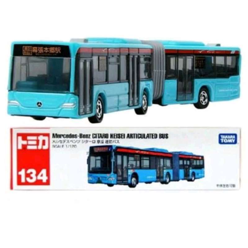 Jual TOMICA LONG MERECEDES BENZ CITARO KEISEI ARTICULATED BUS TAKARA ...