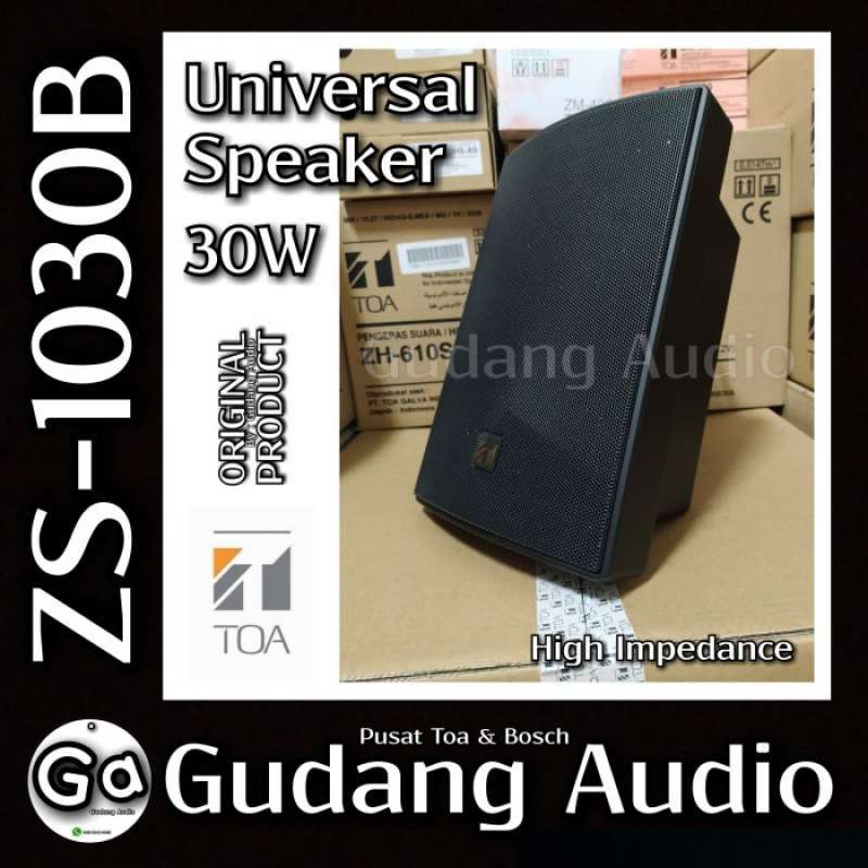 Promo Universal Speaker / Wall Speaker TOA ZS-1030B (murah banget ...