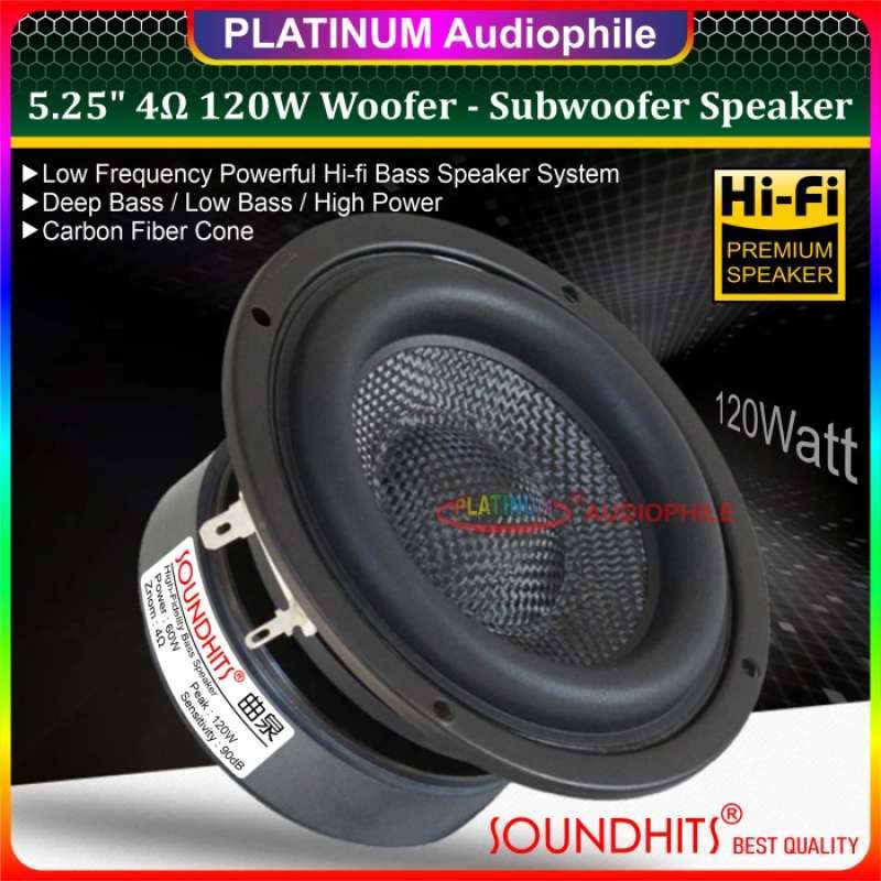 Promo Speaker Subwoofer 5 Inch 5.25 Woofer Hifi High Quality Import ...