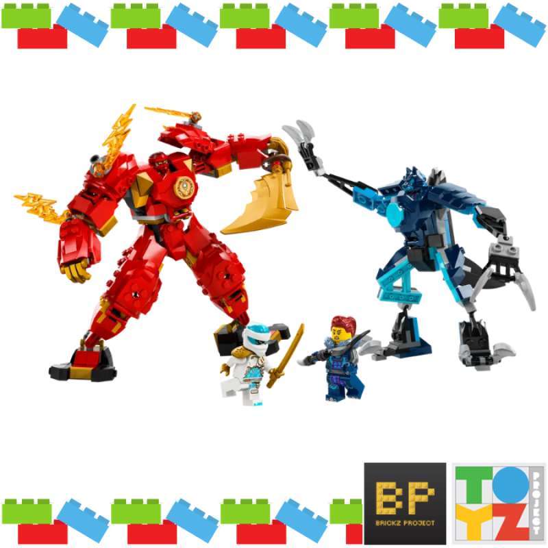 Jual Lego 71808 NinjaGo - Kai's Elemental Fire Mech di Seller Brickz ...