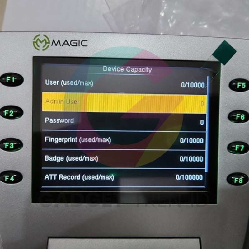 Promo Mesin Absensi Fingerprint & Kartu Magic Mp4800 Bisa Juga Sebagai ...