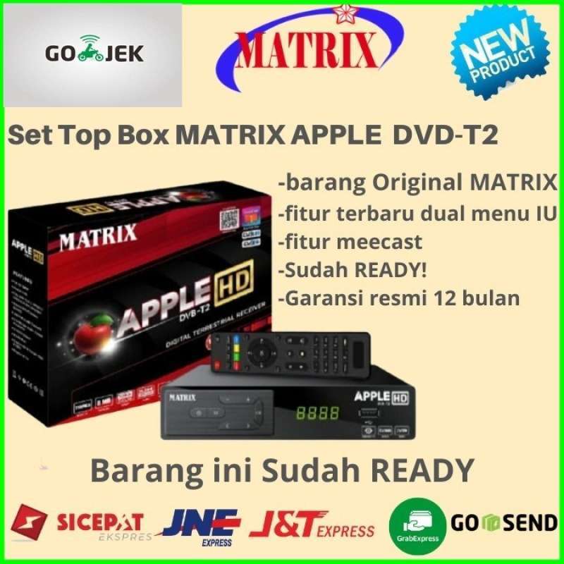 Promo Receiver Tv Set Top Box Dvb-T2 Matrix Hd Tv Digital Dvbt2 Promo Diskon 16% di Seller Kuniy ...