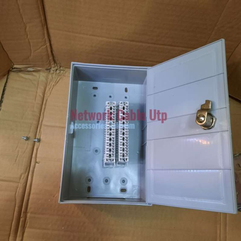 Promo Box Telpon Indoor 20 Pair Lengkap Bmf + Lsa Krone Komplit Set New ...