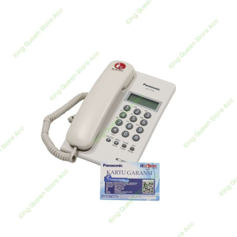 Promo Pesawat Telepon Single Line Kx-T7703 New Diskon 14% di Seller ...