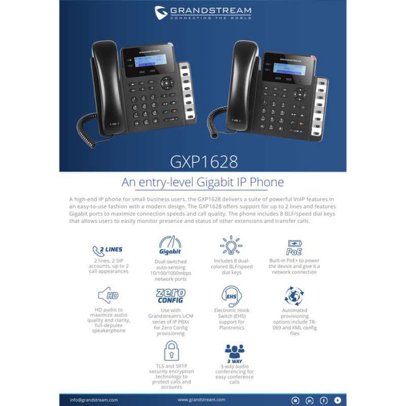 Promo Grandstream Gxp1628 2sip Basic Ip Phone Termurah Diskon 6% Di ... Promo Grandstream Gxp1628 2sip Basic Ip Phone Termurah Diskon 6% Di ...