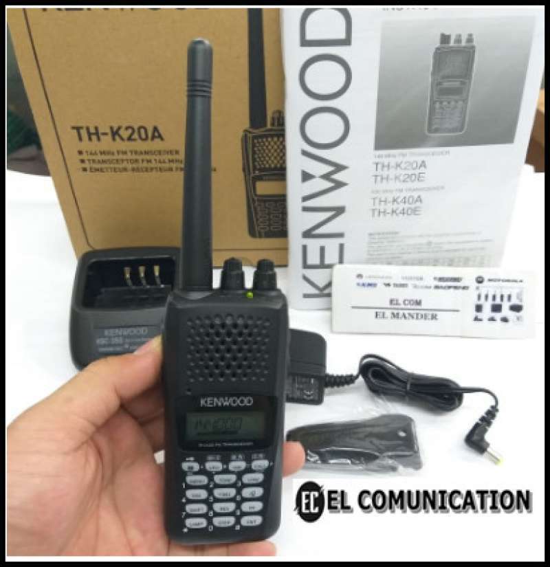 Promo Ht Kenwood Th-K20A Vhf- Ht Kenwood Th K20 Vhfresmi New Diskon 3% ...