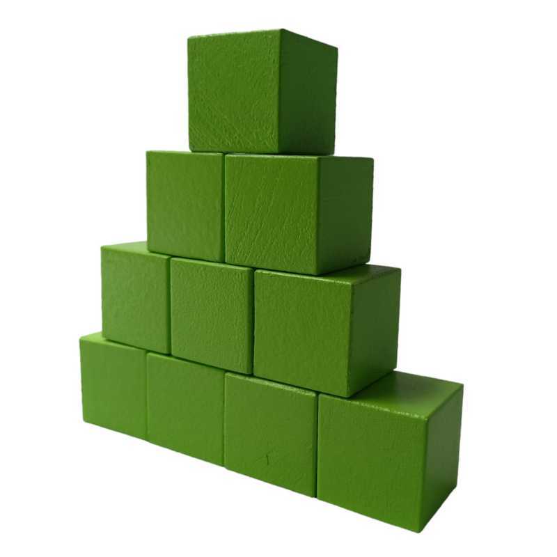 Promo Balok Kubus Warna / Building Block Wooden Toys Balok Susun Mainan ...