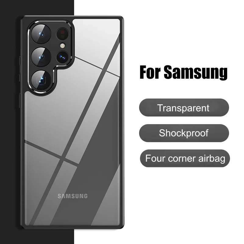 Jual CASING SAMSUNG S24 ULTRA / S24 PLUS / S24 CASE TRANSPARANT FROSTED ...