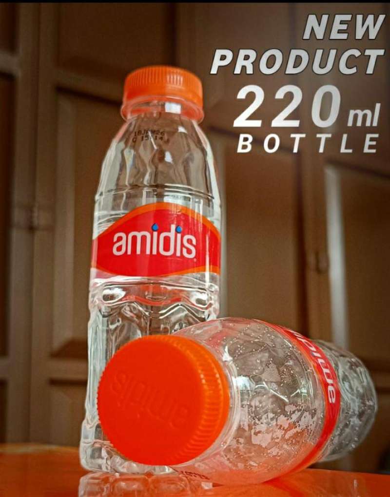 Jual Amidis 220Ml Botol - Air Mineral Amidis 220Ml 1 Dus isi 24 Botol ...