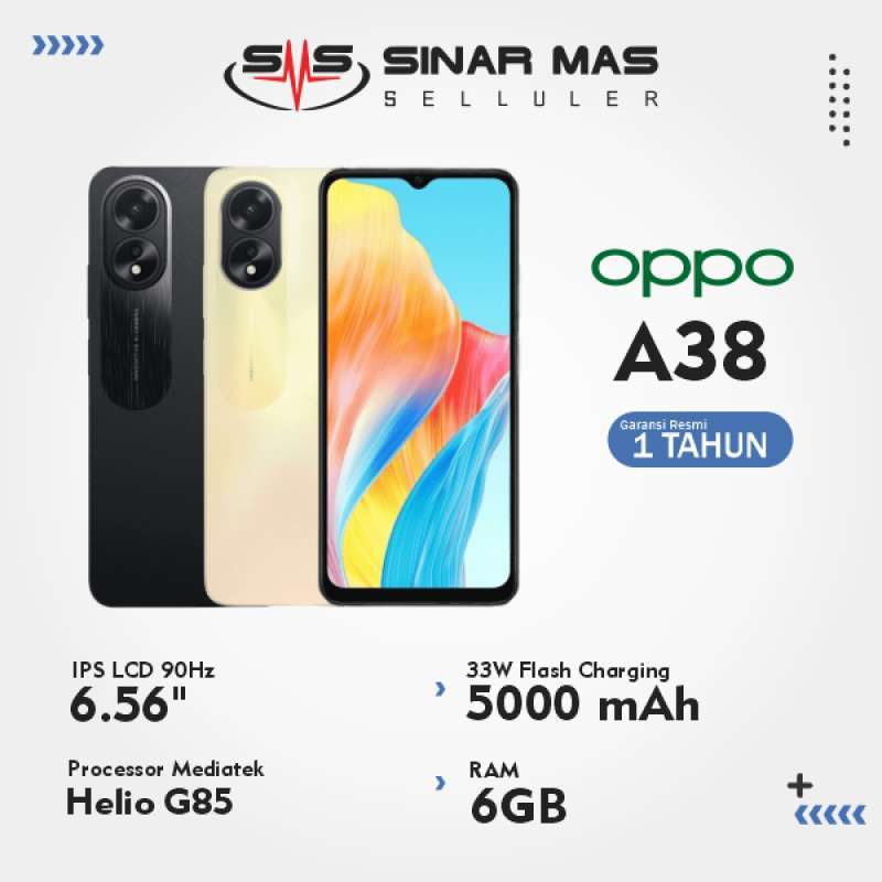 Jual Hp Oppo A38 Warna Gold Spesifikasi Original, Murah & Diskon Harga ...