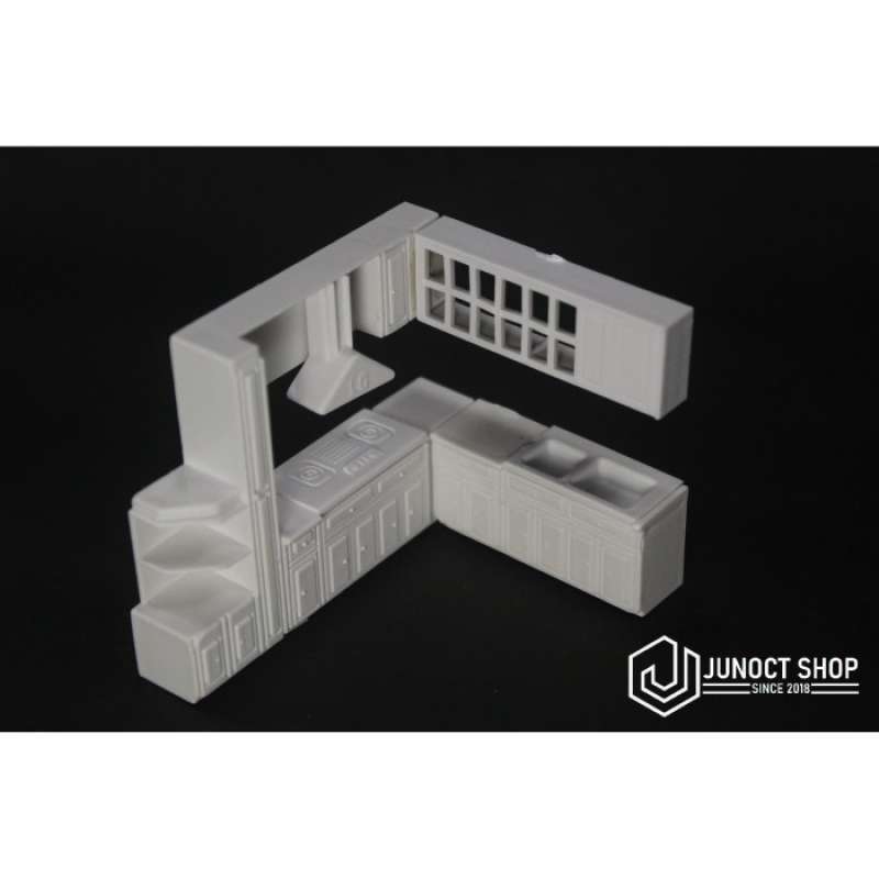 Promo MAKET KITCHEN SET DAPUR SKALA 1:50 1:43 - DIORAMA MAKET MINIATUR - LUTOFIA Diskon 50% di ...