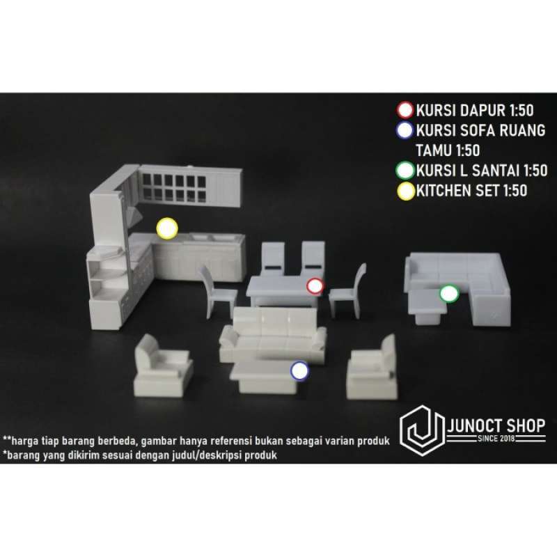 Promo MAKET KITCHEN SET DAPUR SKALA 1:50 1:43 - DIORAMA MAKET MINIATUR - LUTOFIA Diskon 50% di ...