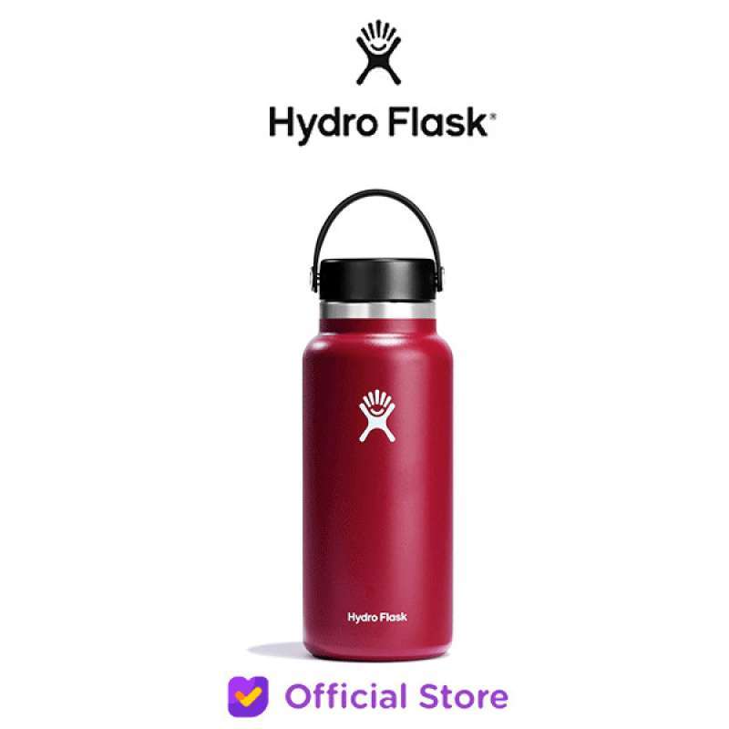 Promo HYDRO FLASK 32OZ WIDE MOUTH WATER BOTTLE - BOTOL MINUM - BERRY ...