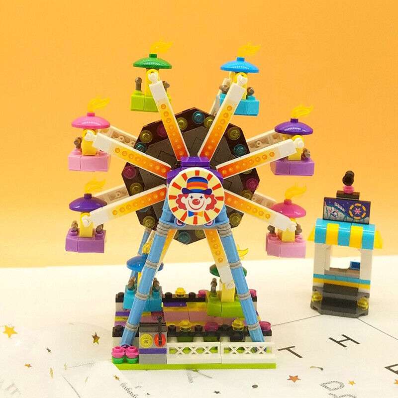 Jual loz mini 1720 CAROUSEL Block Mini kids building street creative ...