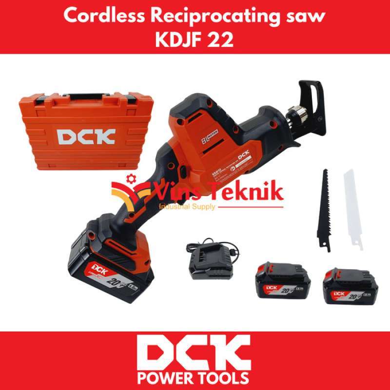 Promo DCK KDJF22 Mesin gergaji Reciprocating saw Cordless KDJF 22 ...