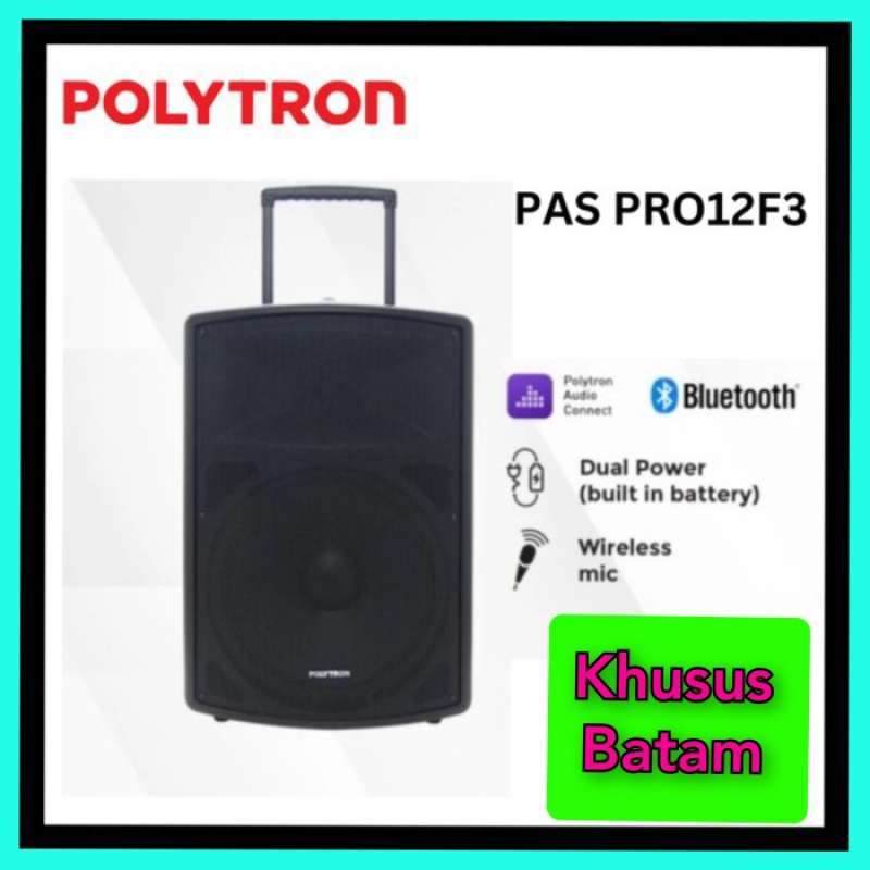 Jual Speaker Polytron Pas-12f3 12inch Portable Bluetooth (khusus Batam ...