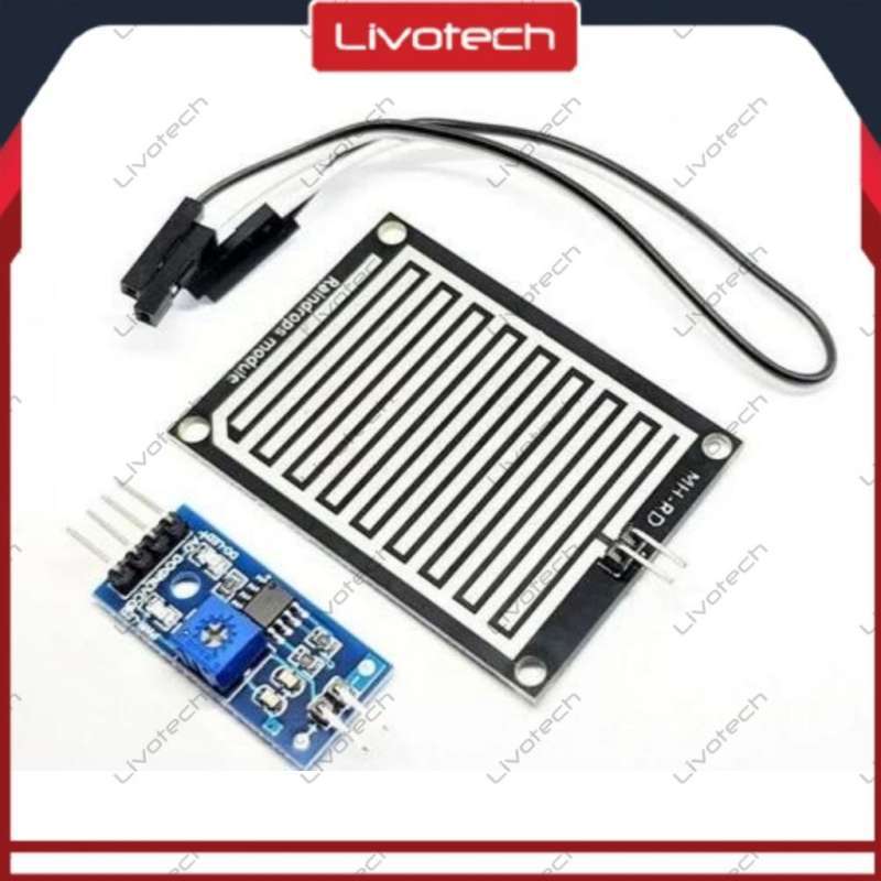 Jual Raindrops Detection Module Sensor Tetesan Air Hujan Pendeteksi ...