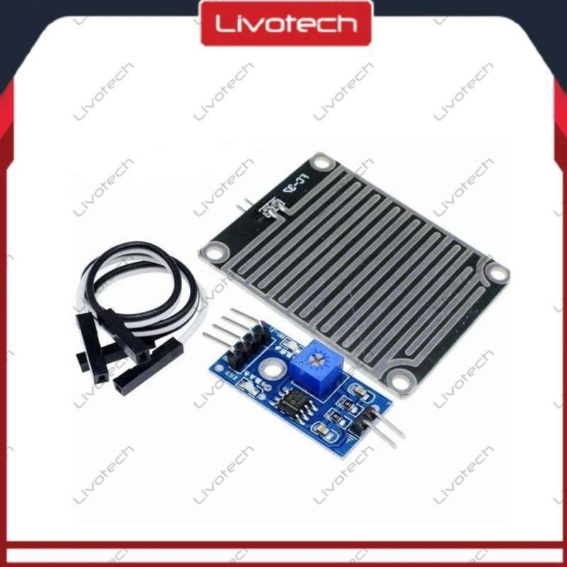 Jual Raindrops Detection Module Sensor Tetesan Air Hujan Pendeteksi ...