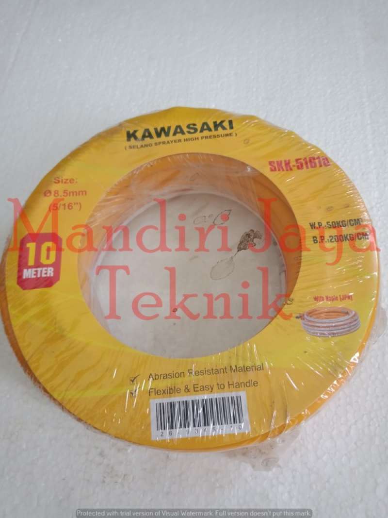 Jual Selang Sprayer Angin High Pressure Yellow 5/16 8.5mm x 10 Meter ...