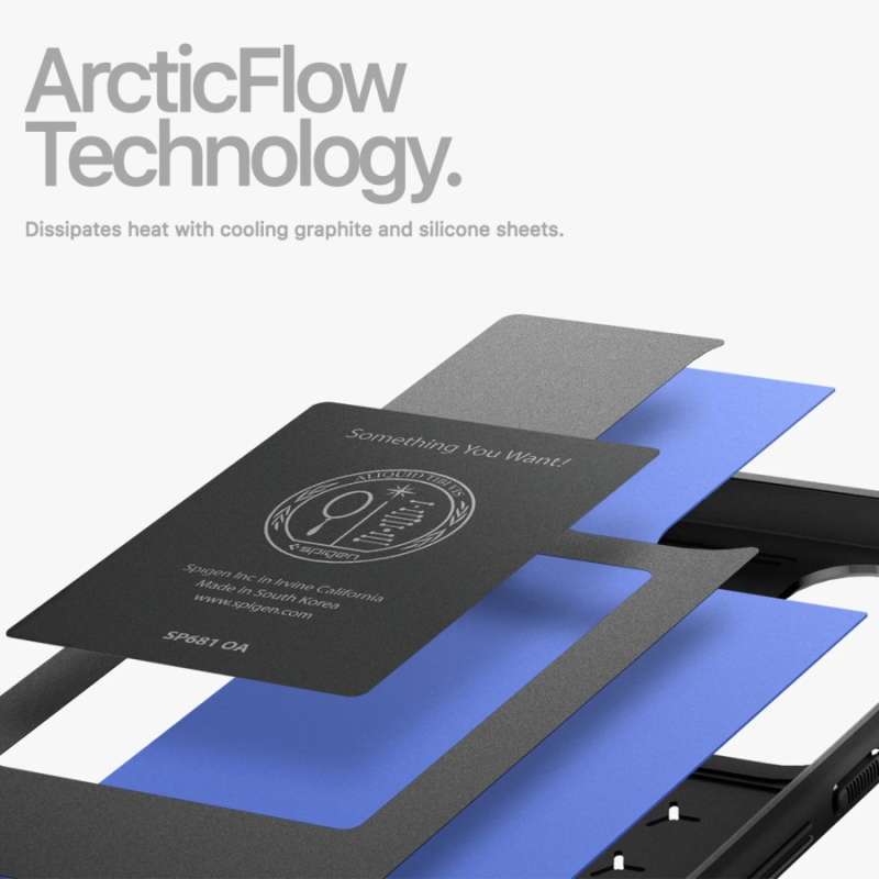 Promo ORIGINAL Case Samsung Galaxy S24 Ultra 5G 2024 Spigen Cryo Armor Gaming Cooling System ...