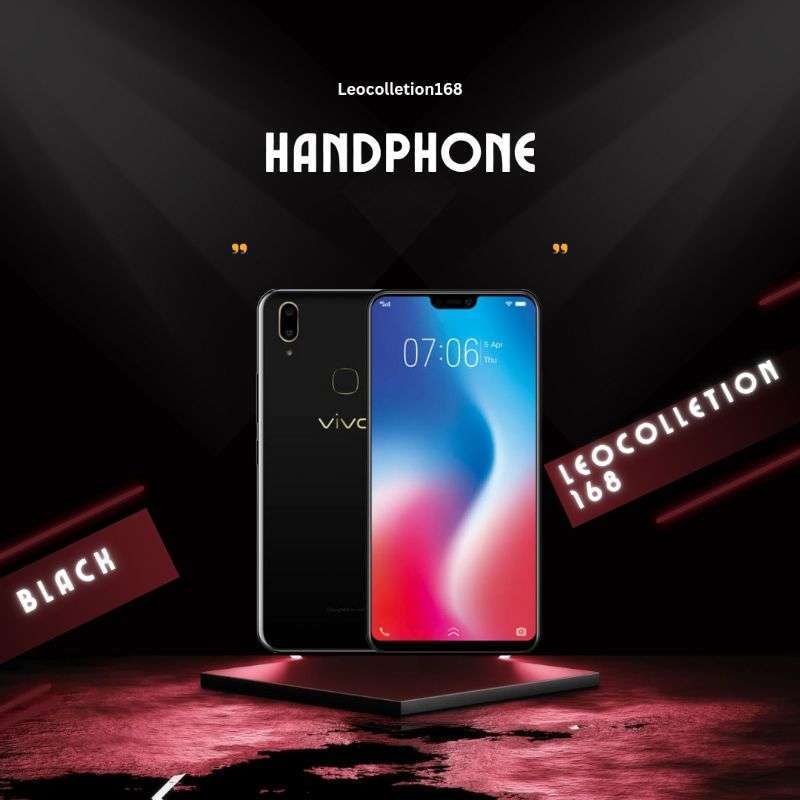 Jual VIVO V9 RAM 4+64GB Android Smartphone HD 6.3Inci LCD MAIN CAMERA ...