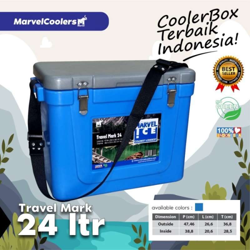 Promo Marina Marvel Cooler Box 35S 33 Liter / Cool Box / Tempat Es 35 L ...