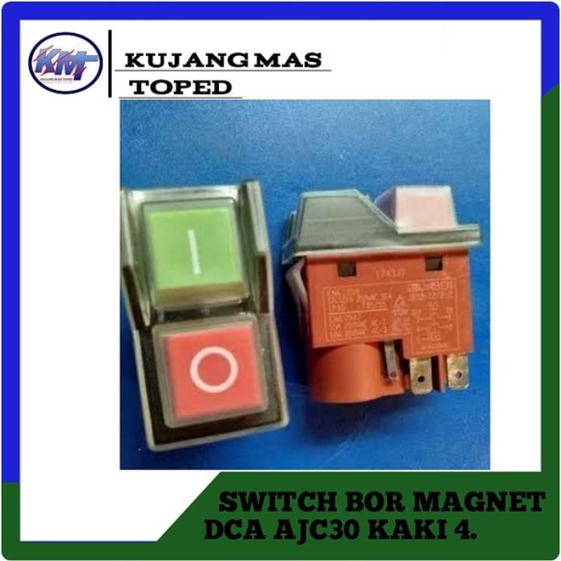 Promo Saklar Switch on off untuk mesin bor magnet Magnetic Dril DCA ...