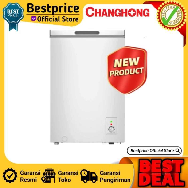 Jual Frezeer Box 110 Liter Changhong Fcf-136dw Fcf 136 Low 70 Watt New ...