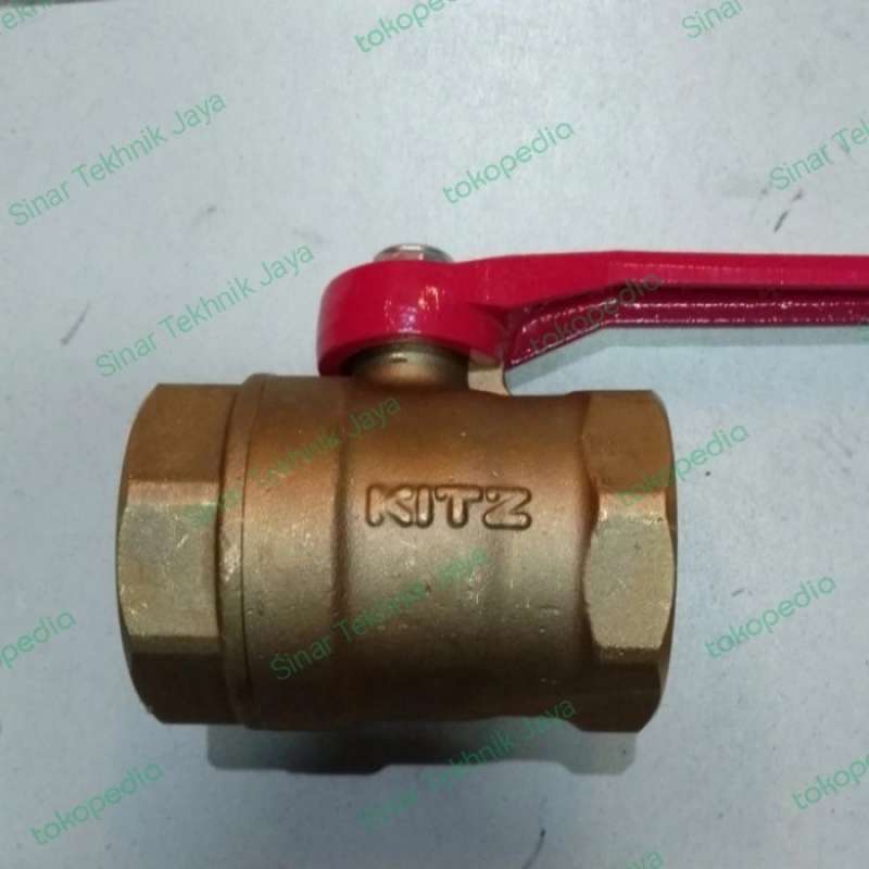 Promo BALL VALVE KUNINGAN 3 KITZ - SELERA_KITA STORE Diskon 50% di ...