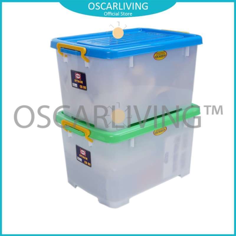 Promo New Shinpo 113 Cb 60 Box Container+Roda 60 Liter / Kotak ...