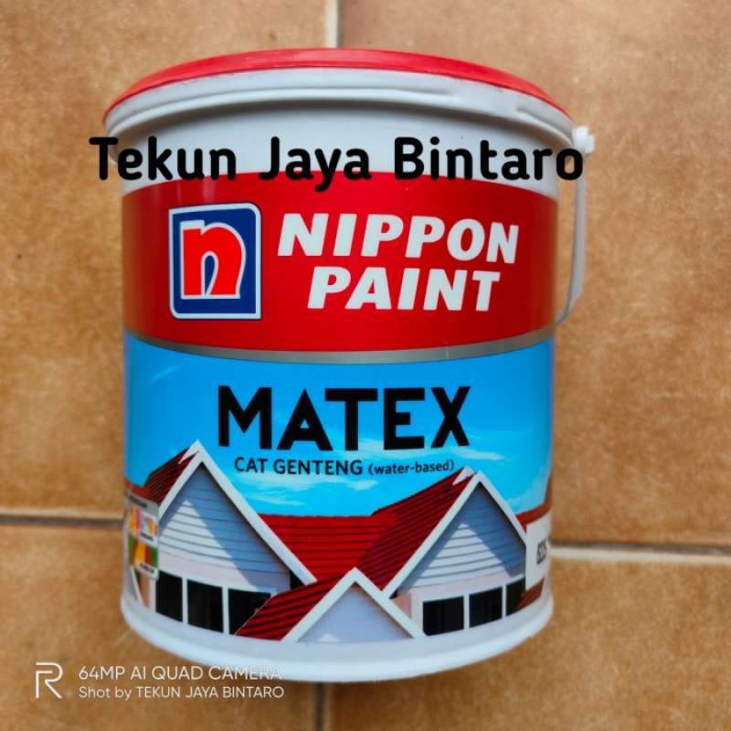 Promo Cat Genteng Matex Nippon Paint 2,5L Putih White 814 Diskon 23% di ...