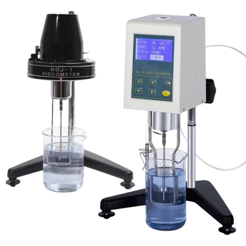 Promo Viscometer Rotary NDJ-1 Tester Viskometer Viscosity NDJ1 ...