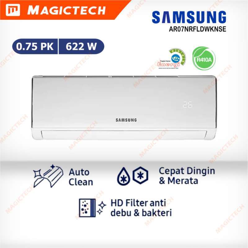Jual Ac Samsung 3/4 Pk (0,75 Pk) Ar07nrfldwknse / Ar07 R410 Standard Di ...