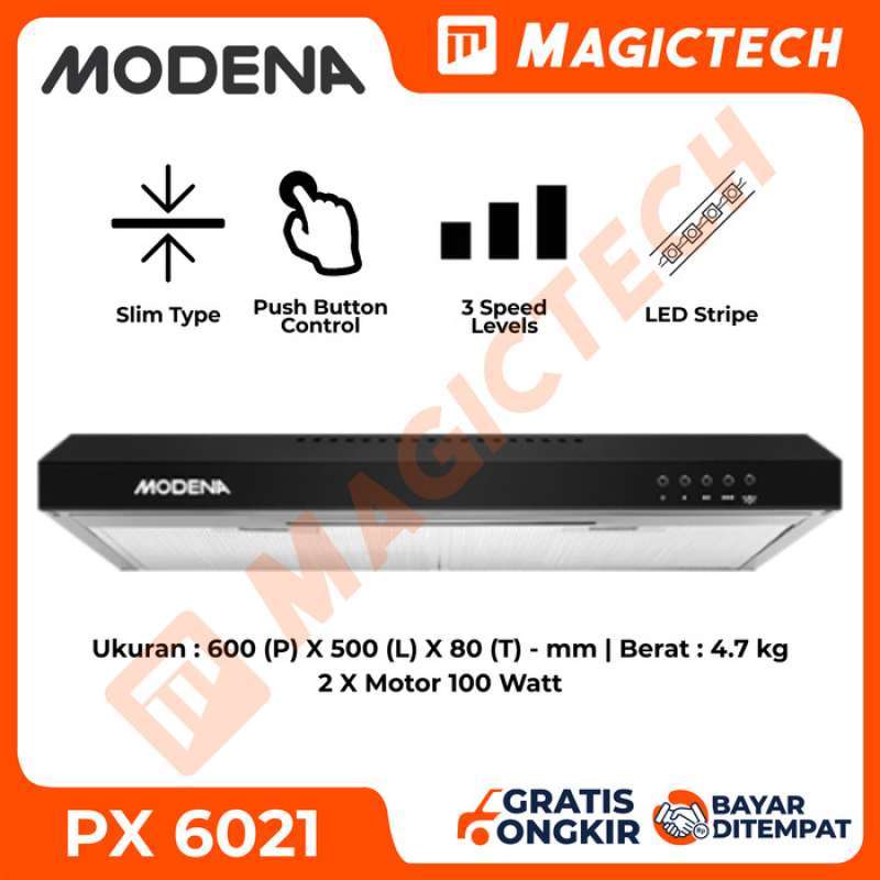 Jual COOKER HOOD / PENGHISAP ASAP / TUDUNG HISAP MODENA PX 6021 di Seller MAGICTECH - JET ...