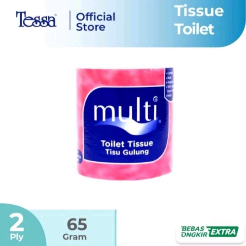 Jual Tissue Toilet Multi Roll | Tisu tisue gulung 2 ply rol pink single ...