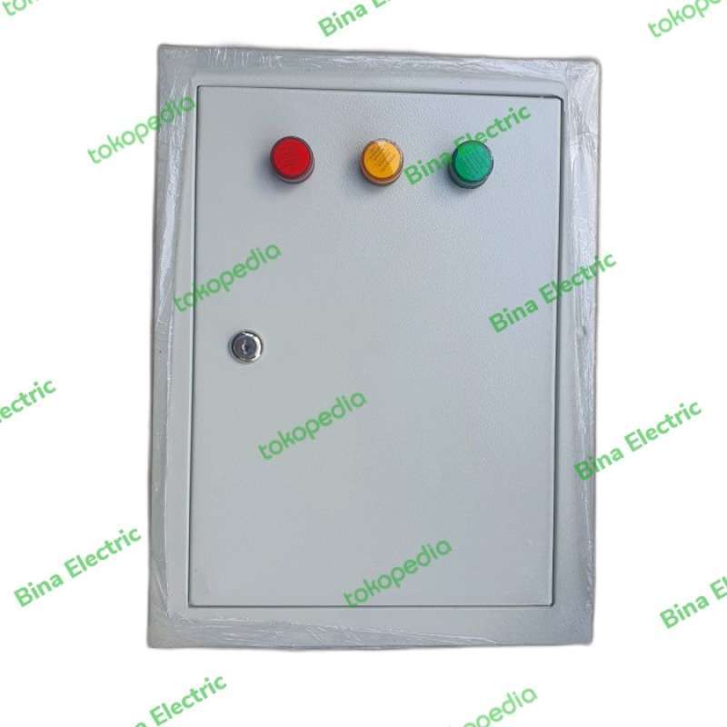 Promo Box Panel Listrik 30x40x18 Indoor + Pilot Lamp + Rel MCB + Busbar ...