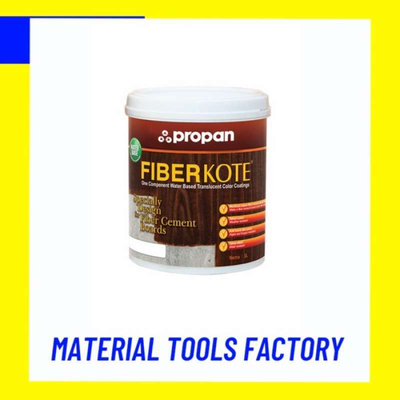 Promo Cat Propan Fiberkote 1 Liter - Cat Fiber Semen - Cat Grc Diskon ...