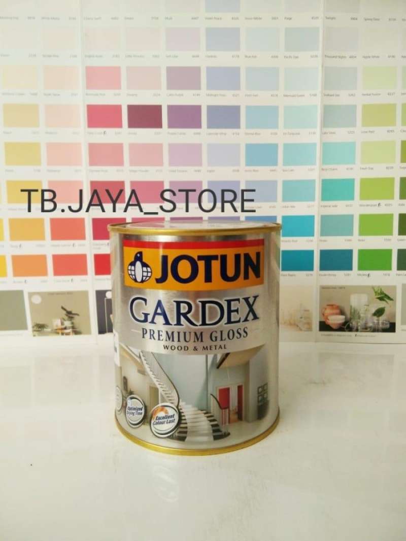Promo Cat Jotun Kayu & Besi Gardex Premium 1L Carbon Black 9920 Diskon 23% di Seller Sumber ...