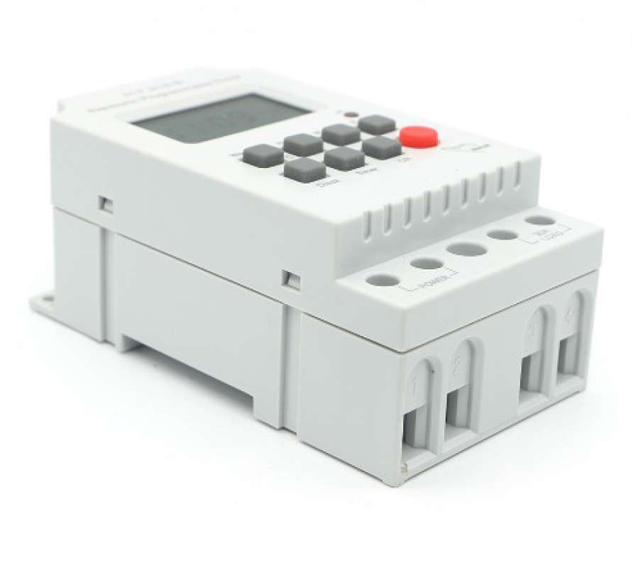 Promo Digital Timer Switch AC 220V 25A DIN Rail Auto On/Off Resolusi 1s ...