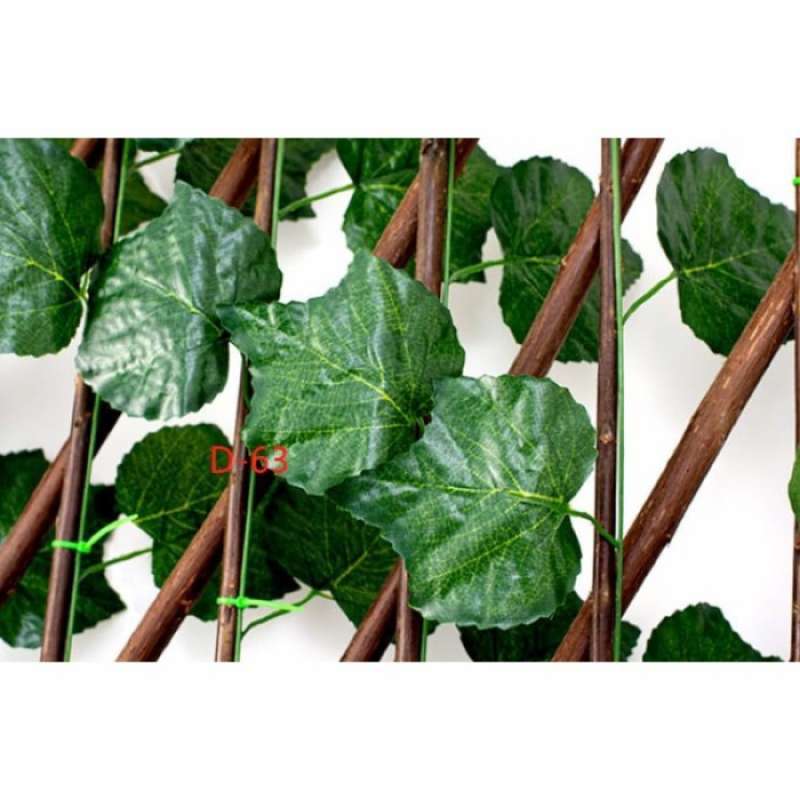 Promo New Pagar Ranting Kayu+Daun Rambat Tinggi 120Cm.Lebar ...