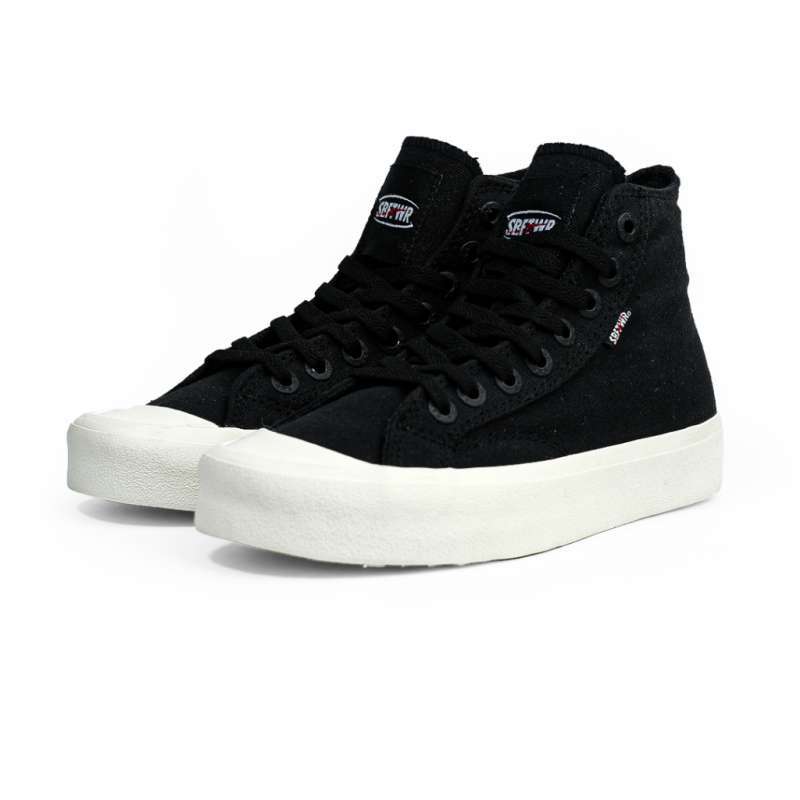 Promo Saba Basic High Black White - Sepatu Sneakers Casual Pria Wanita ...