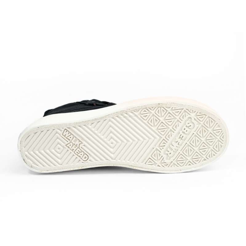 Promo Saba Basic High Black White - Sepatu Sneakers Casual Pria Wanita ...