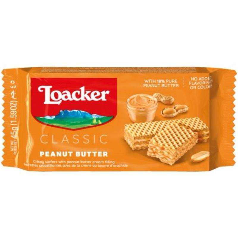 Jual Loacker Wafer Peanut [45 G] Di Seller Nirwana Lestari Store ...