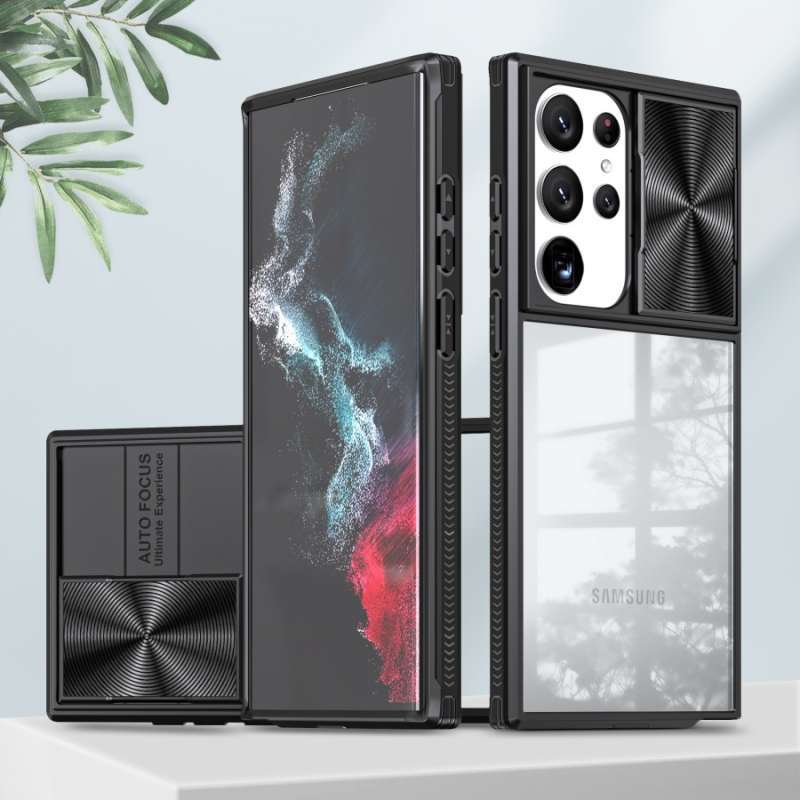 Jual CASING SAMSUNG S24 ULTRA/ S24 PLUS / S24 CASE CLEAR SLIDE LENS ...