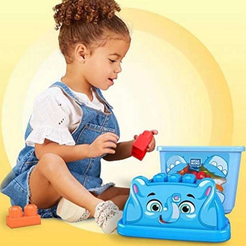 Promo Fisher Price GPG21 Mega Bloks Animal Jolly Elephant GCT46 Diskon ...