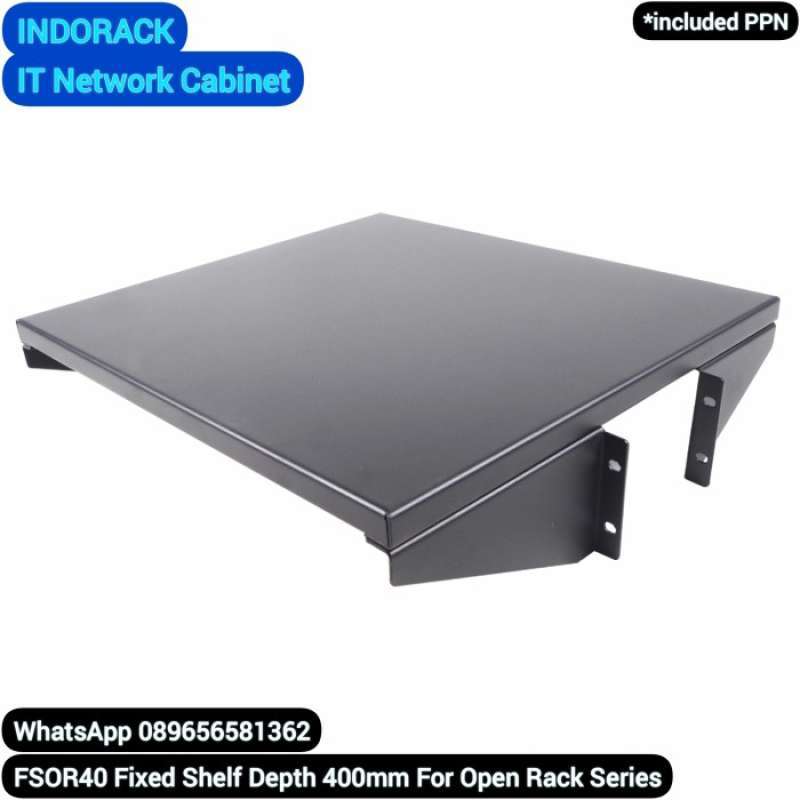 Promo New Fixed Shelf Open Rack Flat Ambalan Tatakan Rack Server D ...
