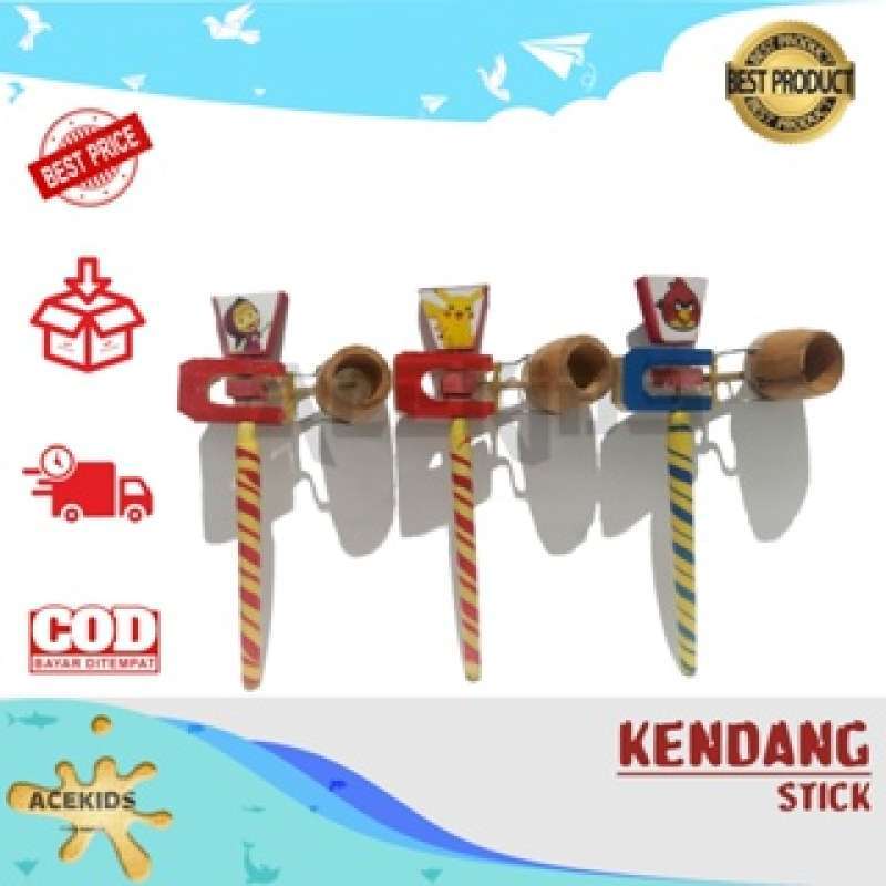 Jual Ontong Ontong Mainan Anak Stick Stik Kendang Putar Etek Etek ...