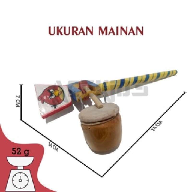 Jual Ontong Ontong Mainan Anak Stick Stik Kendang Putar Etek Etek ...