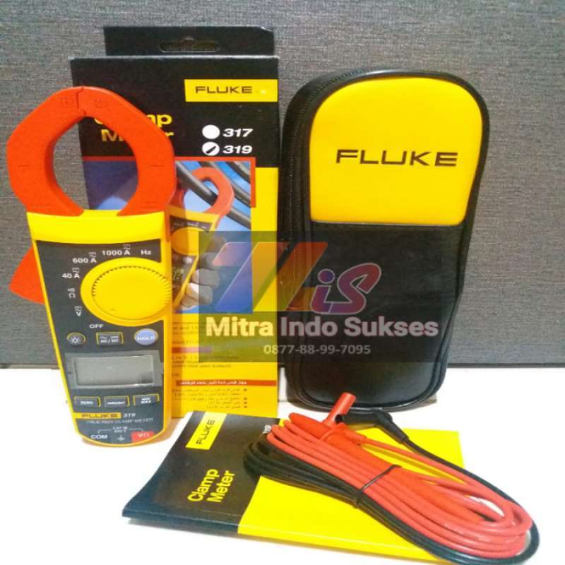 Promo FLUKE 319 AC / DC TANG AMPERE METER /CLAMP METER 1000A ...